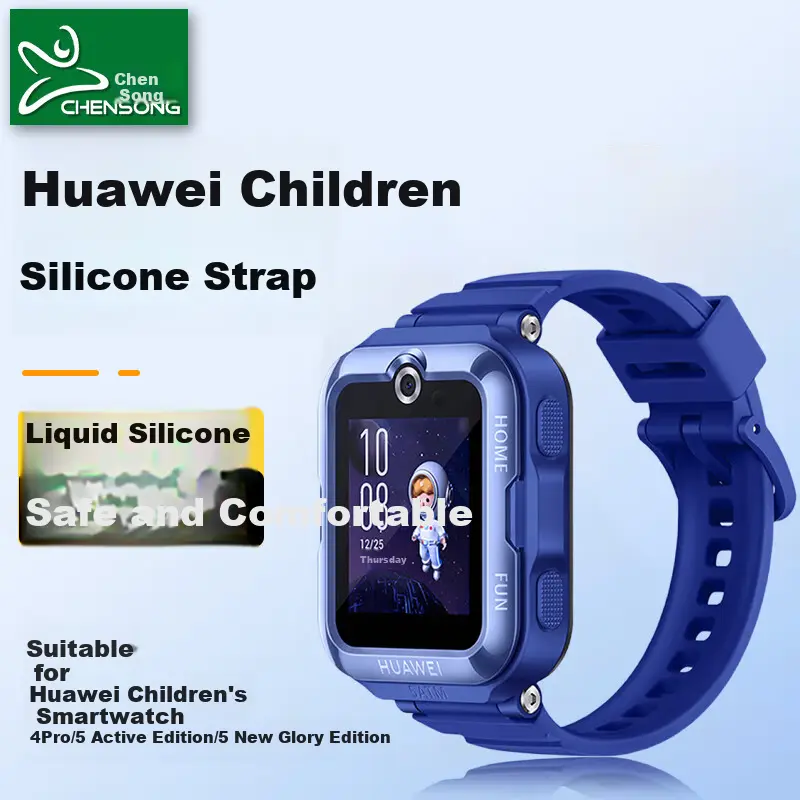 Chensong Zamenska narukvica za pametni sat za Huawei Watch Kids 5, Plava