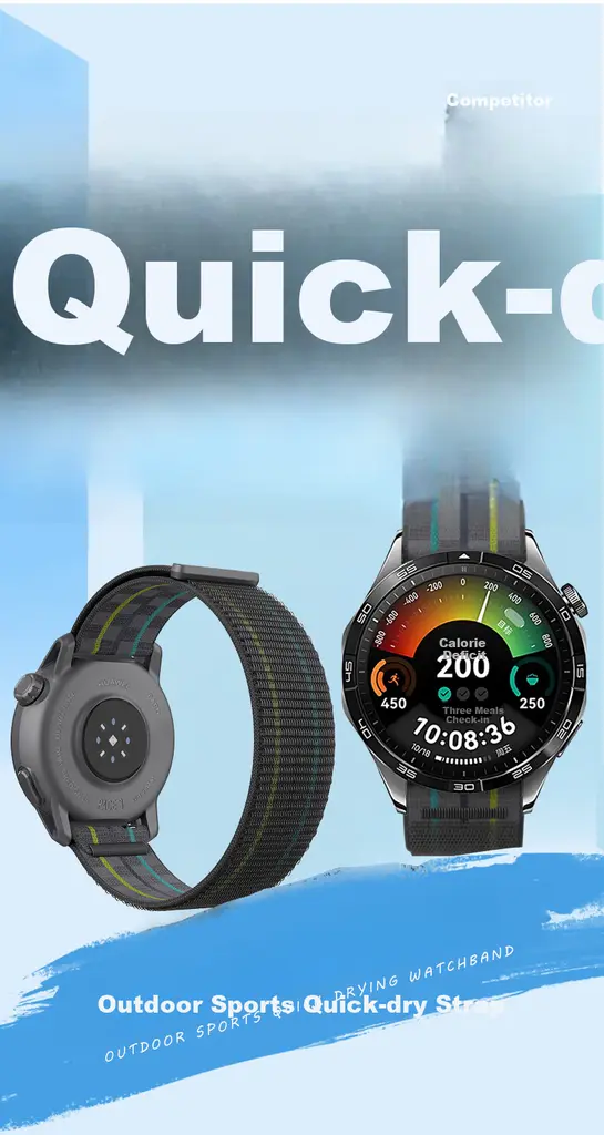 Jingz Zamenska narukvica za pametni sat za Huawei Watch GT6/GT6pro, Tamnosiva