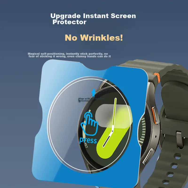 Smorss Zaštitno staklo za pametni sat za Samsung Galaxy Watch8