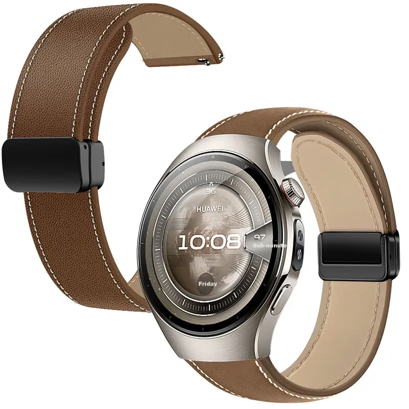Freeson Zamenska narukvica za pametni sat za Huawei Watch 5, Smeđa (braon)
