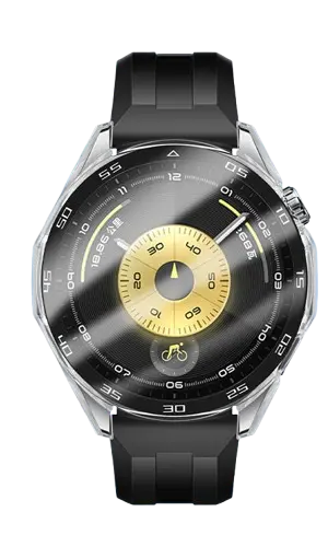 Weiqiantu Zaštitno staklo za pametni sat + Zaštitno kućište za pametni sat za Huawei Watch GT 6