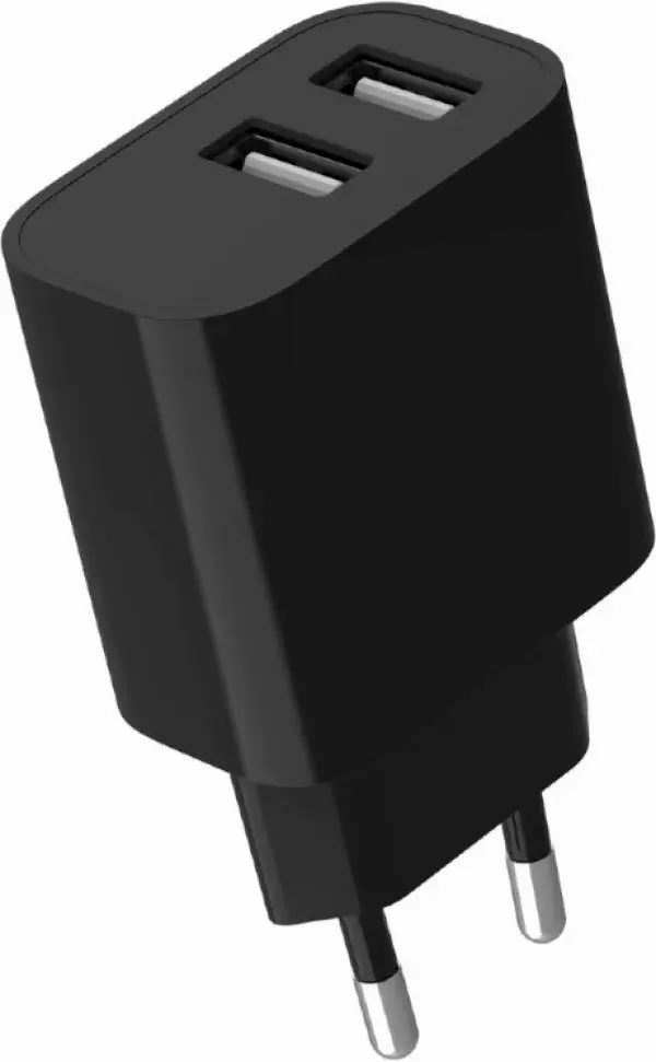 GEMBIRD Univerzalni USB punjač TA-UC-2A12-01-BK, 2.4 A, 12W, Crni
