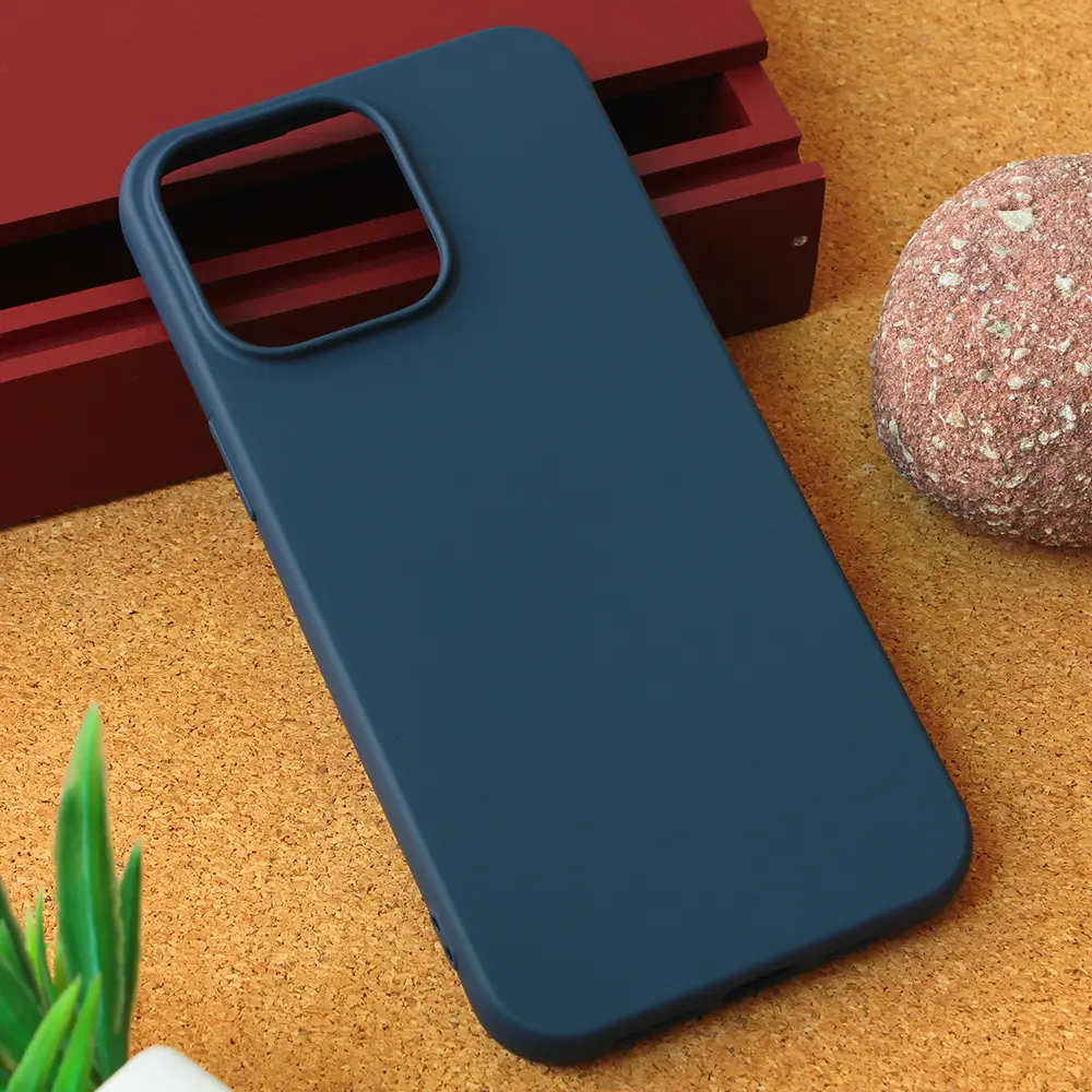 Maska za mobilni telefon iPhone 15 Pro Max TERACELL GIULIETTA MAT, Tamnoplava