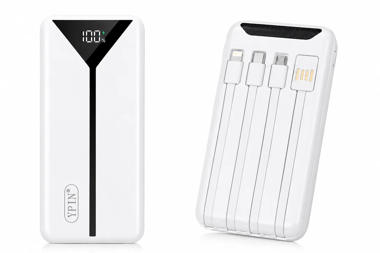 Power Bank YPIN Y605 10.000 mAh sa 4 ugrađena kabla