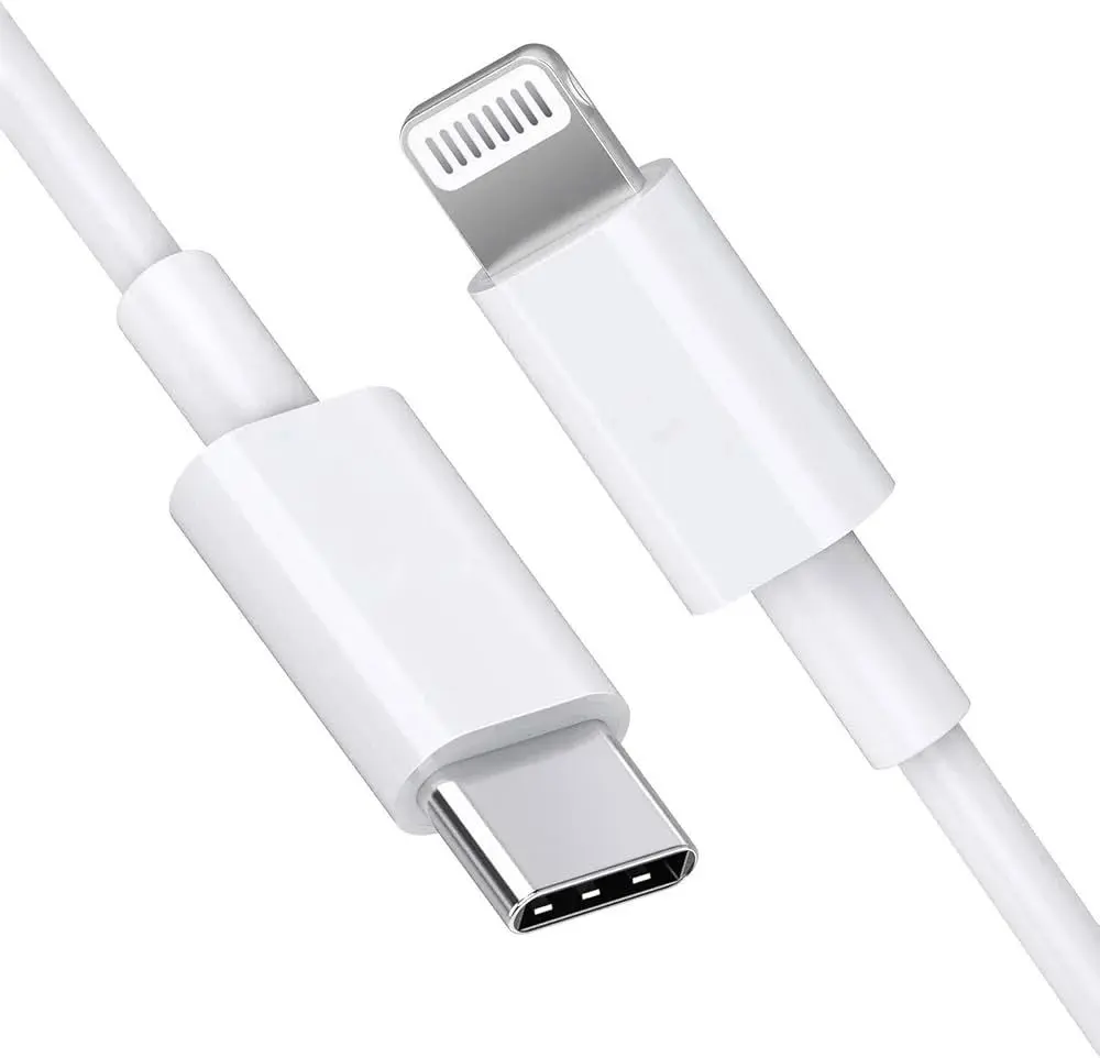 Coteci USB Data kabl CS2165, 3A PD na iPhone Lightning, 1m, Beli