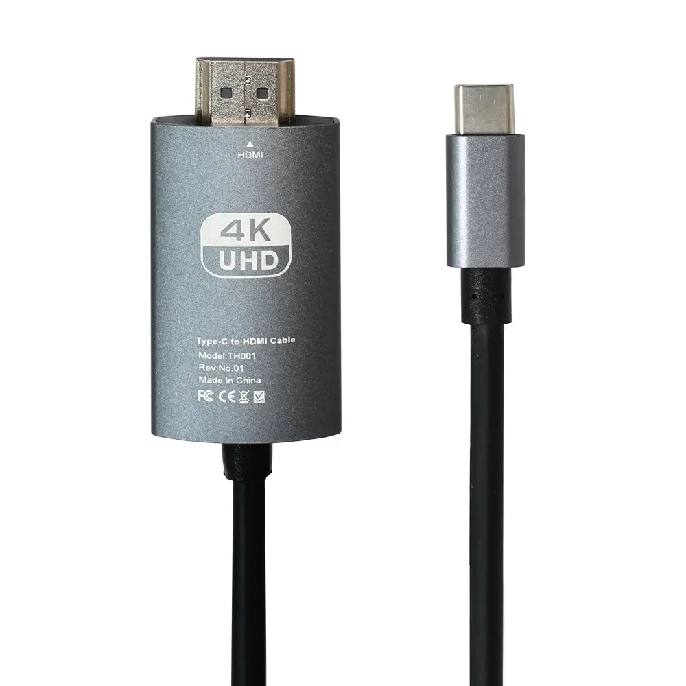 TELEMPIRE Adapter Type C na HDMI M 4K 60Hz crni