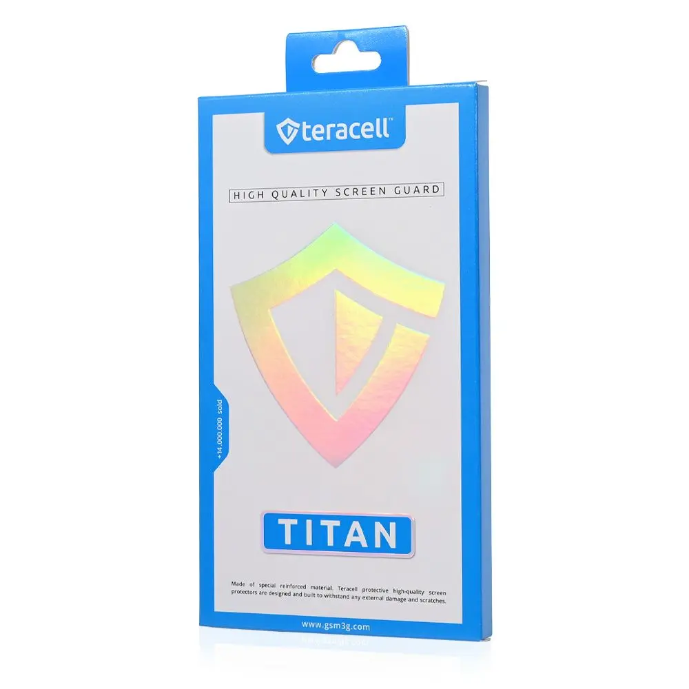 Zastitno staklo Tempered glass Teracell Titan 2.5D za iPhone 17 Air 6.6 crni