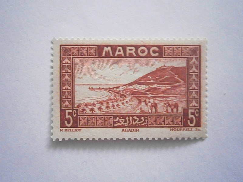 FRANCUSKI PROTEKTORAT MAROKO 1933.