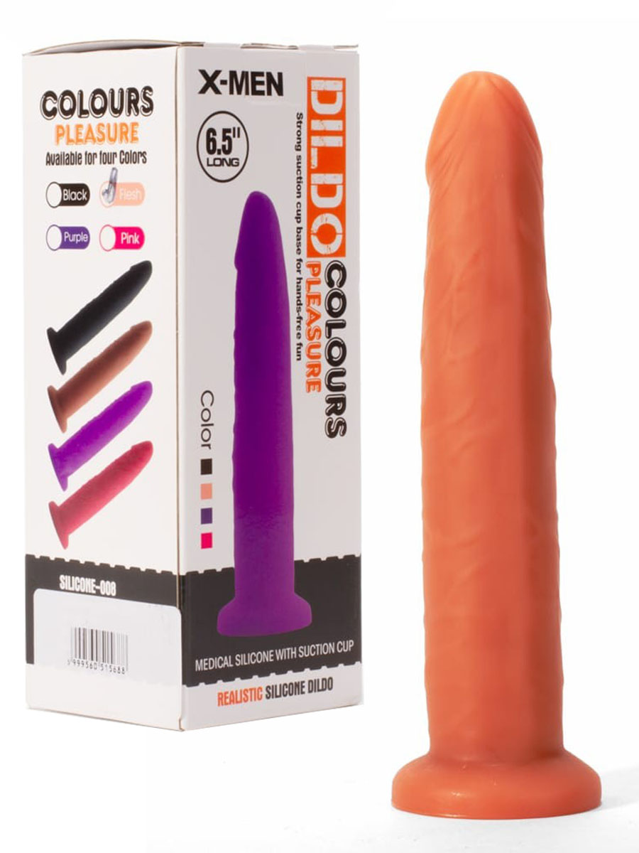6.5″ Dildo Colours Pleasure Flesh 2