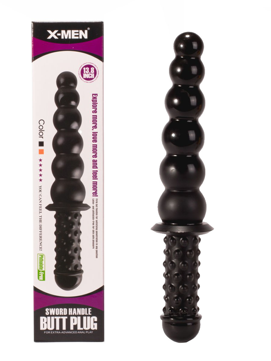 13.8″ Sword Handle Butt Plug
