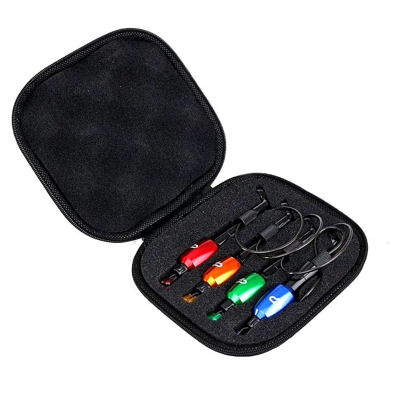 Carp Pro HARPAX BITE INDICATOR SET 4pcs /R+G+B+Y, + SINKERS 2x9g (CPHXBIS4) 65914