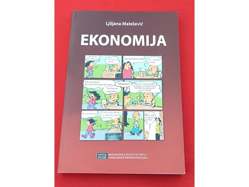 Ekonomija Ljljana Malašević Nova knjiga