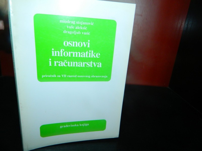 Osnovi informatike i računarstva, Stojanović