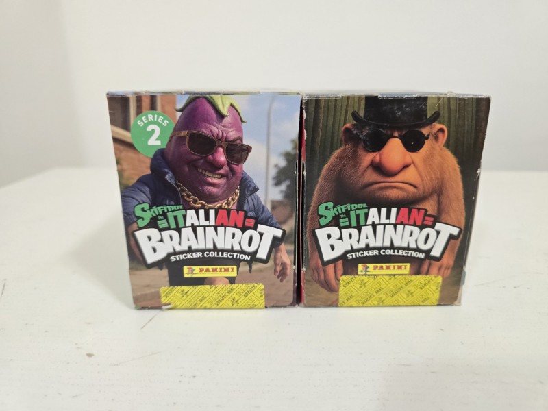 Brainrot 1 i 2 po jedna kutija od 36 kesica