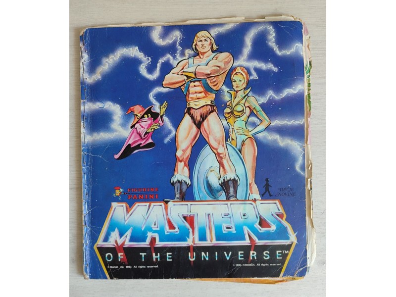 Album Masters of the Universe - Panini,Dečje novine