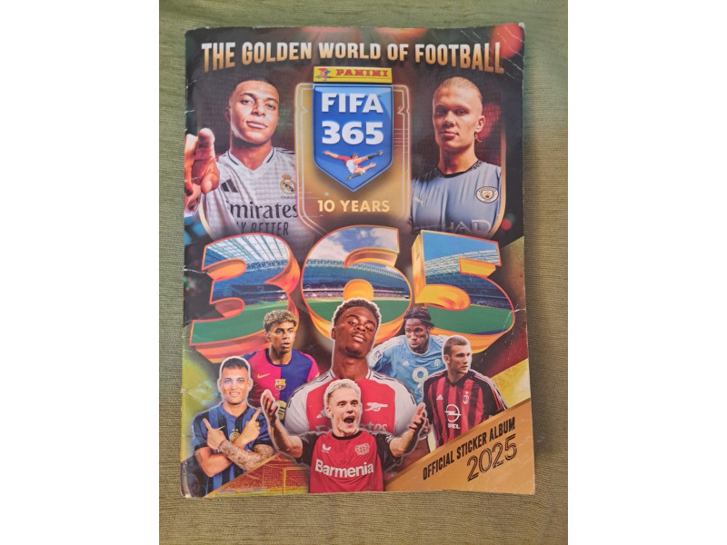 panini fifa 365 10 years fudbaleri