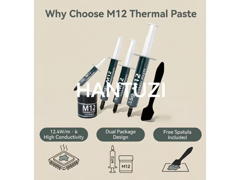 M12 Termalna Pasta 8g - Visoke Performanse 12.4 W