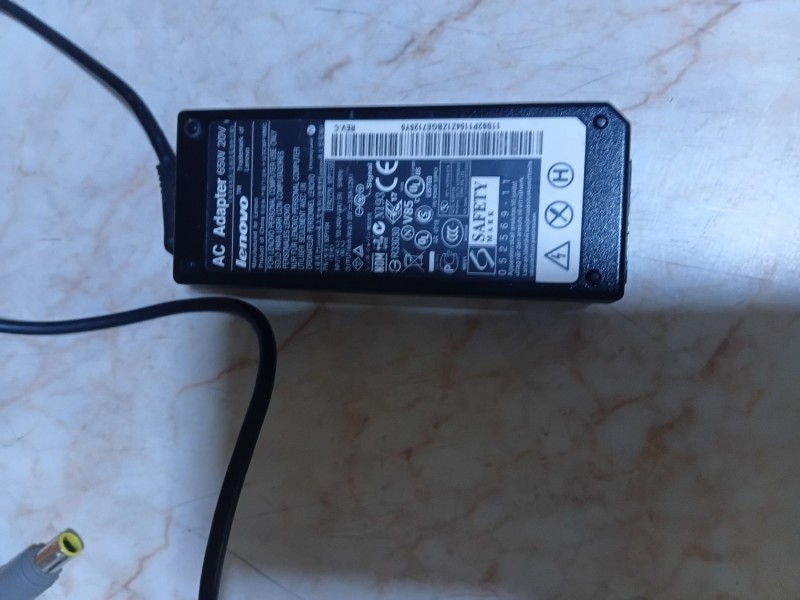 Ac Adapter Lenovo 20v3.25a 65W
