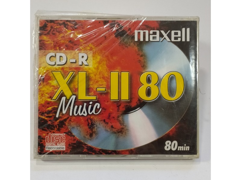 Prazan Maxell XL-II 80 Music CD-R audio disk