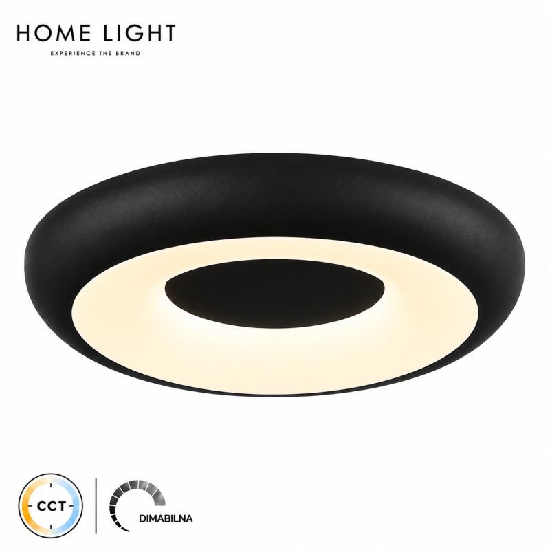 SOLEA 117 CRNA LED PLAFONJERA 24/48W CCT DIM HOME LIGHT