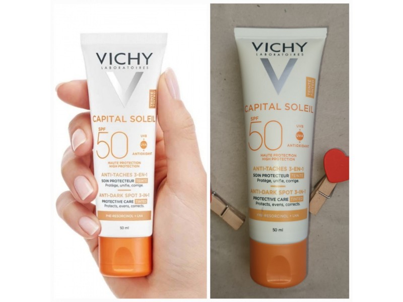 Vichy Capital Soleil Anti dark spot Spf 50 tonirana kre
