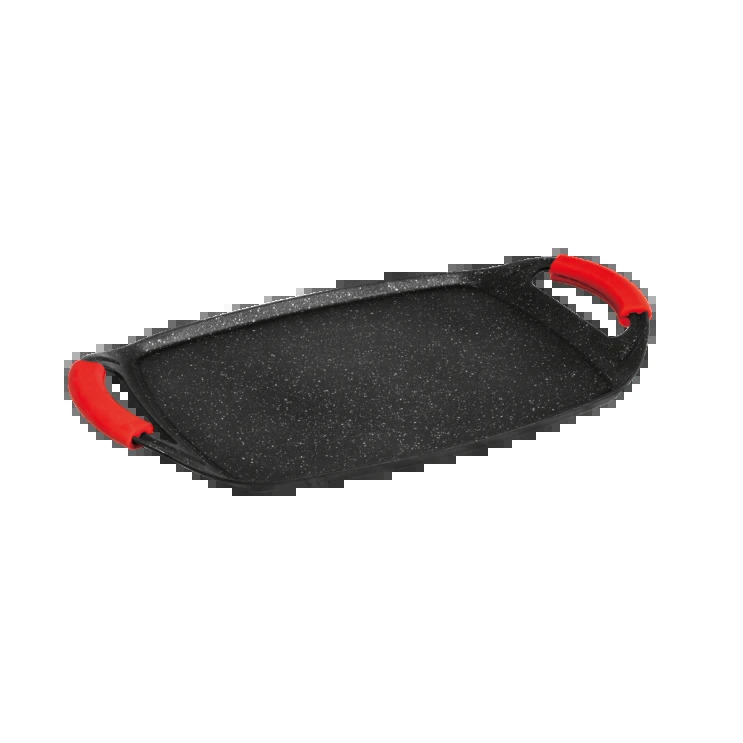 Kaufmax grill ploča 47cm BLACK&BURGUNDYID: EK000887436