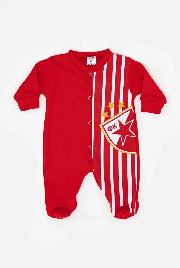 Crvena Zvezda-Stefan Bebi zeka dugih rukava za bebe Crvena Zvezda, Crveni