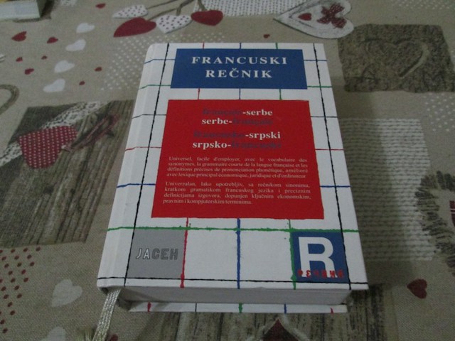 FRANCUSKO - SRPSKI SRPSKO - FRANCUSKI REČNIK Jasen