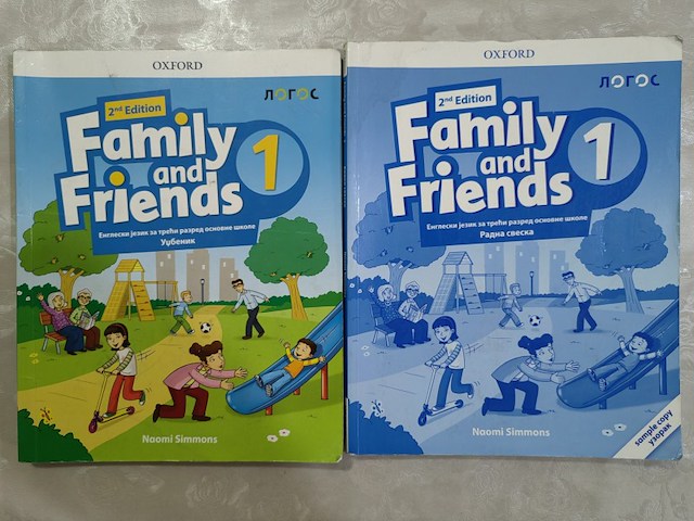 Family and friends 1, engleski jezik za 3. razred