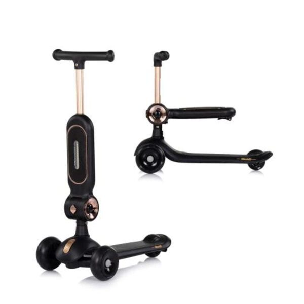 Sklopivi trotinet Chipolino Bloomi do 50kg 005144 CP – Crni