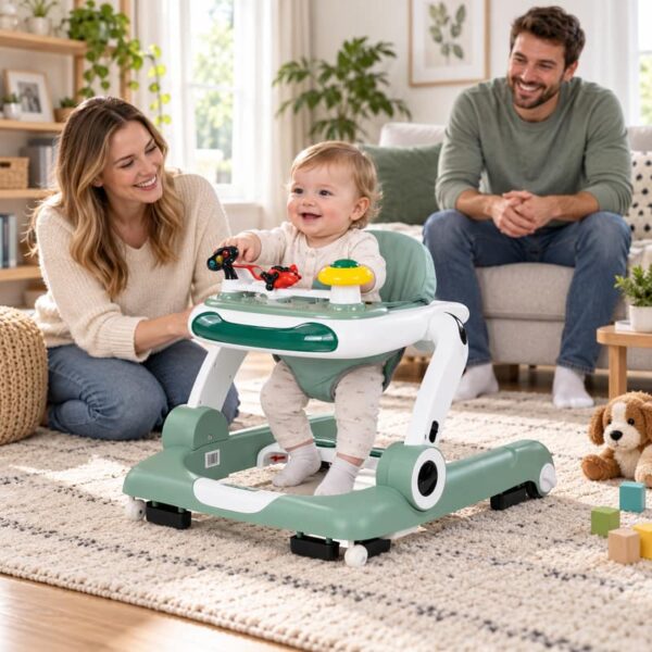 Chipolino Little Explorer 4-u-1 dubak i šetalica – Mint