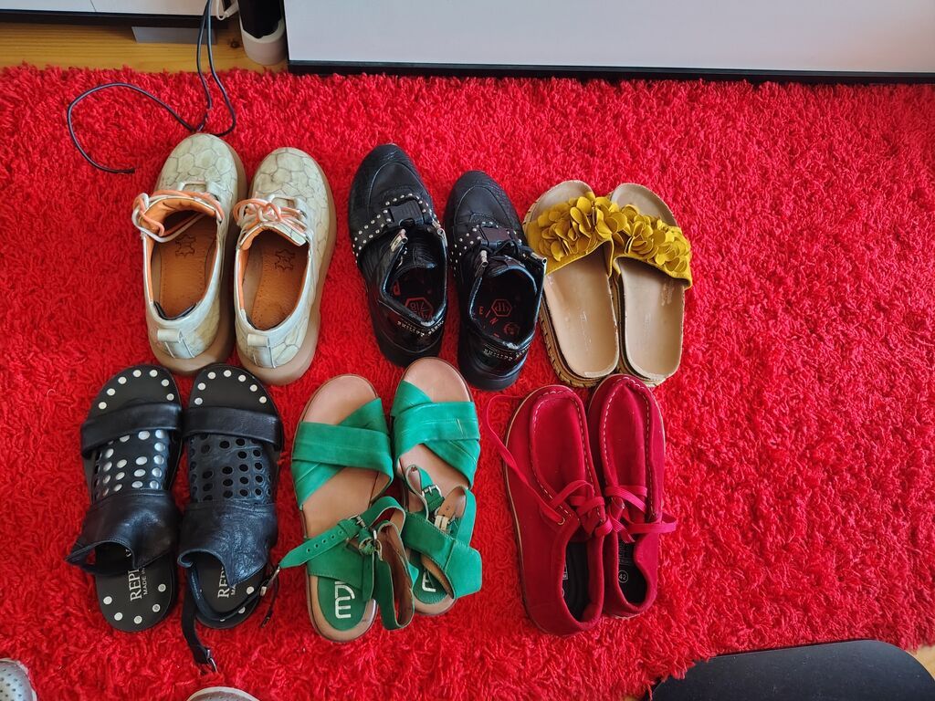 Ženska obuća – razni modeli (paket) 2000 DIN SVA OBUCA!MOGUCA PRODAJA