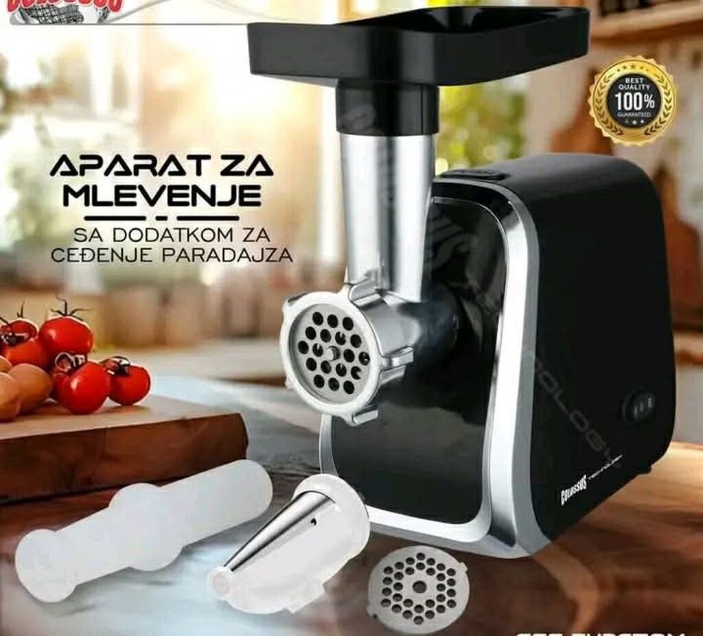    NOVO    TOP CENA   NOVO      ELEKTRICNI MLIN ZA MESO I PARADAJZ