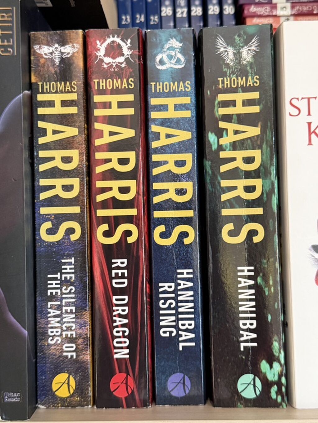 Komplet knjiga – Thomas Harris, serijal o Hannibalu Lecteru (na
