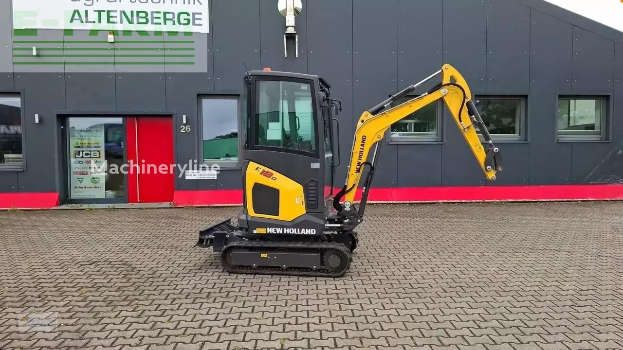 New Holland e18 d // eurocomach mini bager