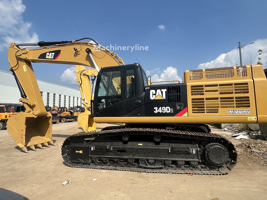 Caterpillar 349D2 bager guseničar