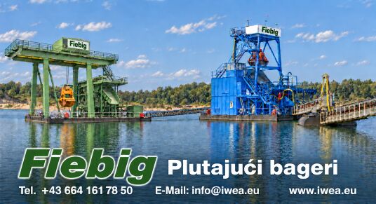 Novi Fiebig Plutajući bager plovni bager