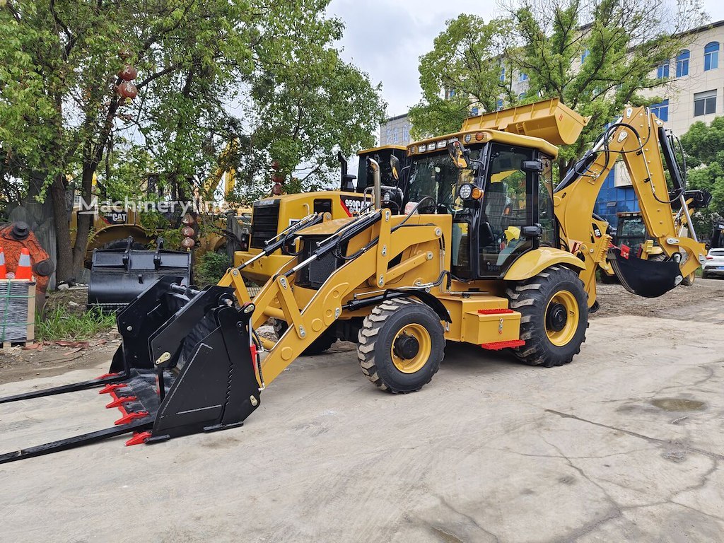 Novi Caterpillar 420F bager-utovarivač