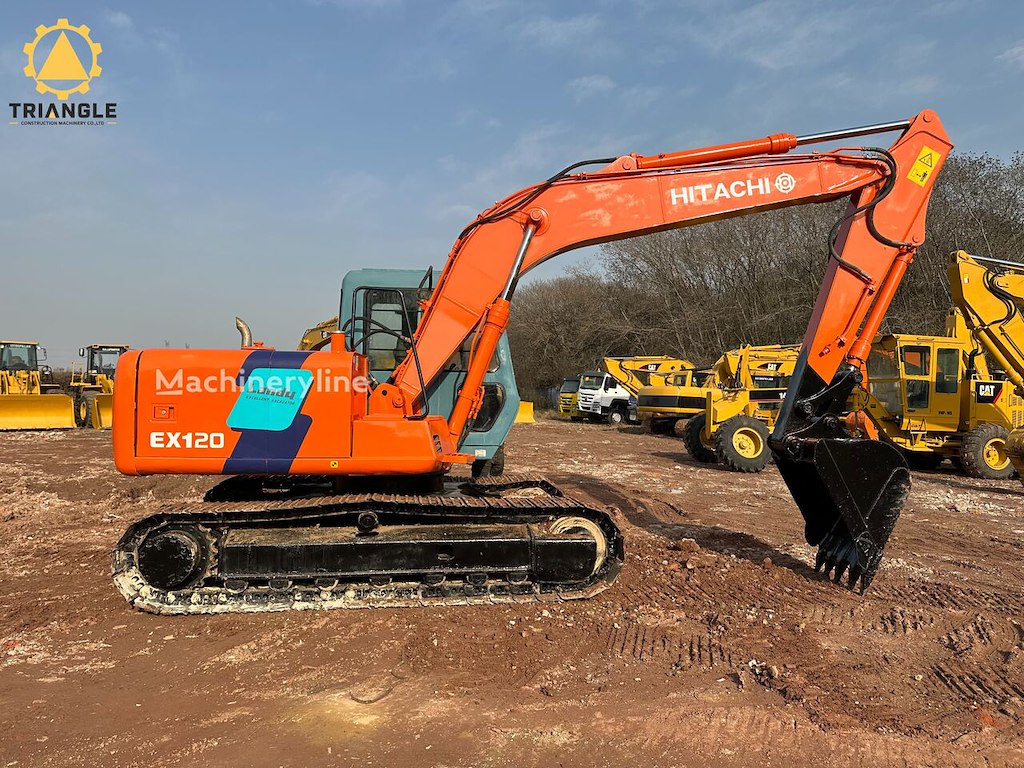Hitachi EX120 bager guseničar