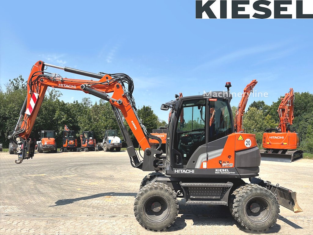 Hitachi ZX95W-7 bager točkaš