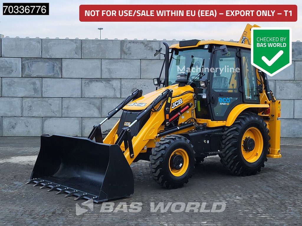 Novi JCB 3DX PLUS 4WD - A/C - HP bager-utovarivač