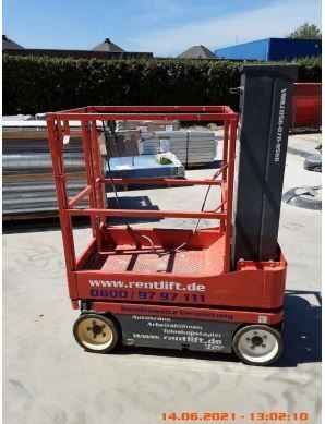 Skyjack SJ12 Vertikalmastbühne Elektro 5,65 m Arbeitshöhe jarbolna penjajuća platforma