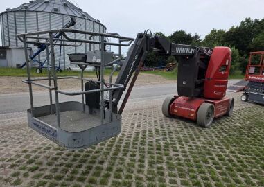 Manitou 120 AETJ-C 3D Gelenkteleskopbühne Elektro 12m Arbeitshöhe hidraulična zglobna platforma