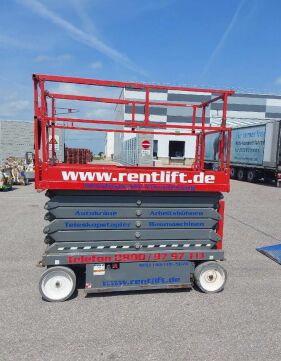 Skyjack SJIII4740 Scherenarbeitsbühne Elektro 13,80 m Arbeitshöhe makazasta platforma