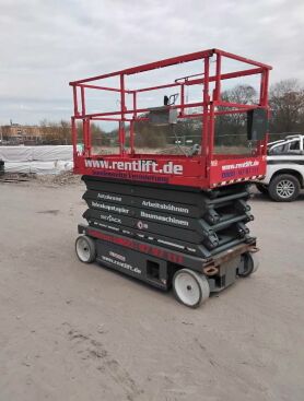 Skyjack SJIII4740 Scherenarbeitsbühne Elektro 13,80 m Arbeitshöhe makazasta platforma