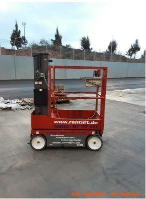 Skyjack SJ12 Vertikalmastbühne Elektro 5,65 m Arbeitshöhe jarbolna penjajuća platforma