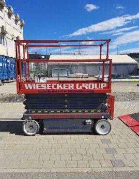 Skyjack SJIII3226 Scherenarbeitsbühne Elektro 10 m Arbeitshöhe makazasta platforma
