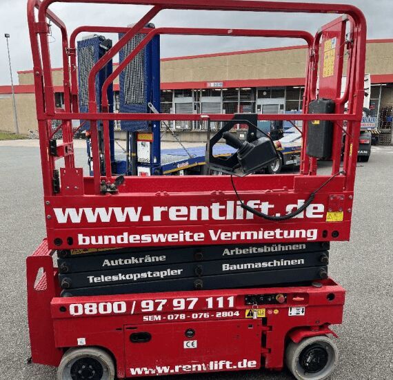 Magni ES0807 AC Scherenarbeitsbühne Elektro 7,80 m Arbeitshöhe makazasta platforma