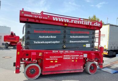 Magni ES2212E Scherenarbeitsbühne Elektro 22,00 m Arbeitshöhe makazasta platforma