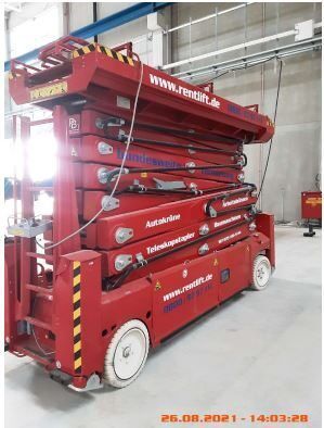 PB S225-12 ES Scherenarbeitsbühne Elektro 22,50 m makazasta platforma